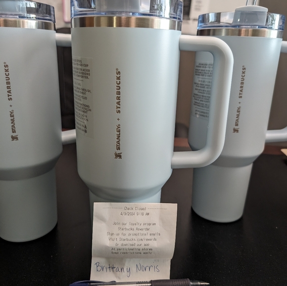 Stanley | Other | Stanley Starbucks Spring Blue | Poshmark